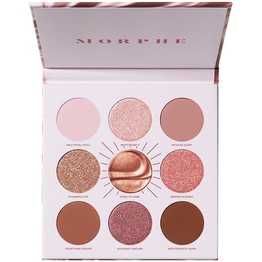 Eye Shadow Rich Foiled Artistry Palette Rose to Fame by Morphe Buy online parfumdreams