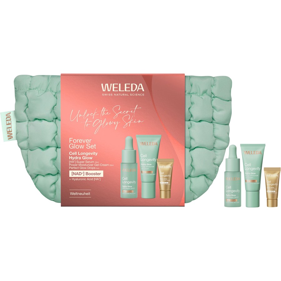 Hydra Glow Forever Glow Set von WELEDA Cell Longevity ️ online kaufen ...